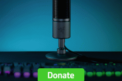 The Razer Serien Emote features an LED display for showing emoticons ...