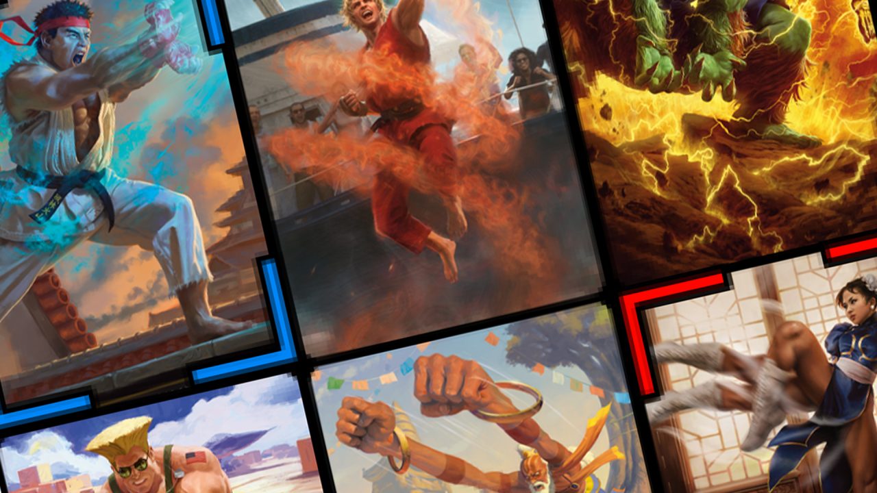 Magic: The Gathering’s Street Fighter Crossover Looks Incredible - PowerUp!